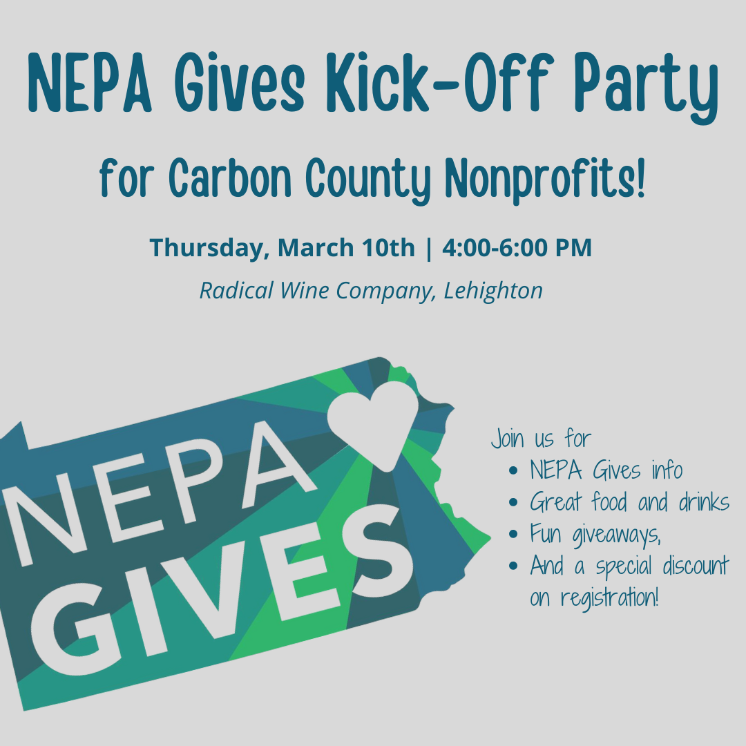 Get Ready for NEPA Gives! - Carbon County Community Foundation