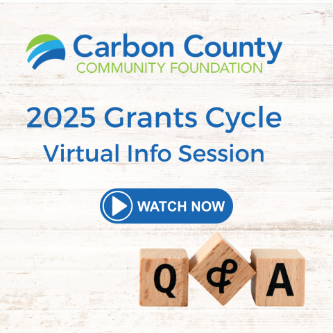Apply for a Grant - Carbon County Community Foundation